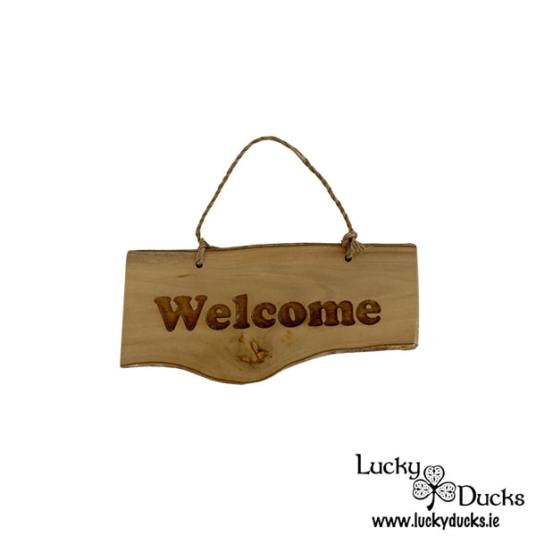 " Welcome " Duck sign – Lucky Ducks