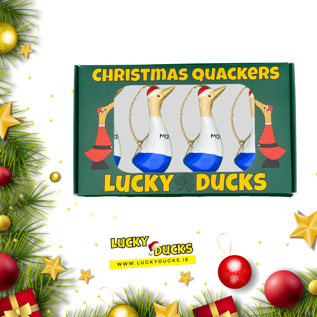Monaghan Christmas Quackers, Tree Decor – Lucky Ducks