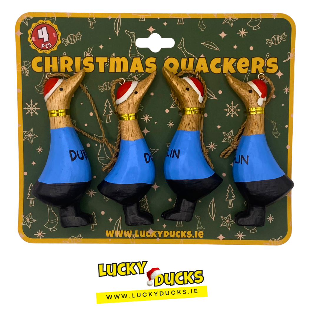 Dublin Christmas Quackers, Tree Decor – Lucky Ducks