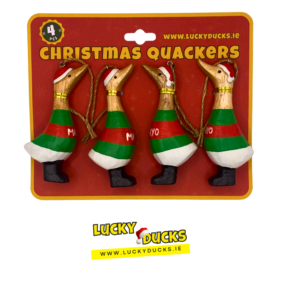 Mayo Christmas Quackers, Tree Decor – Lucky Ducks